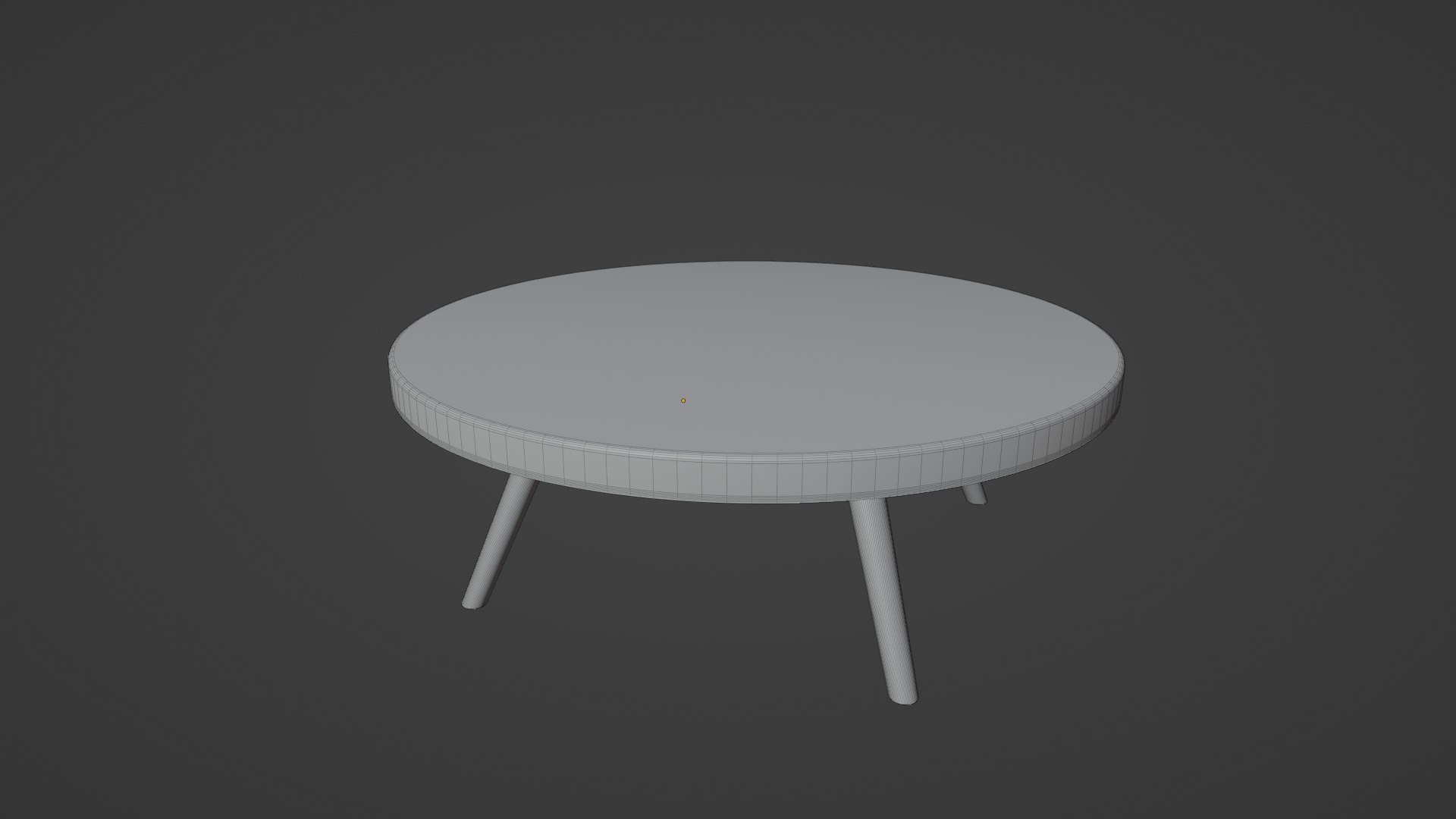Modern Round Table 3D Model - TurboSquid 1900887