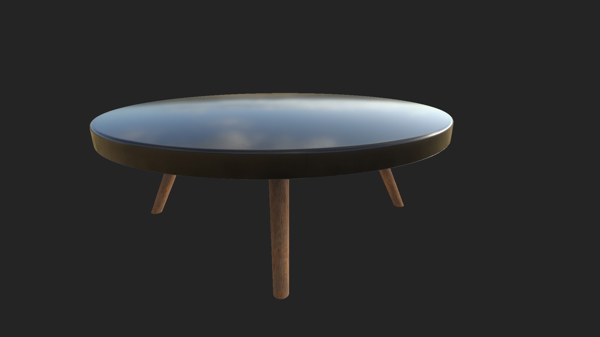 Modern Round Table 3D Model - TurboSquid 1900887