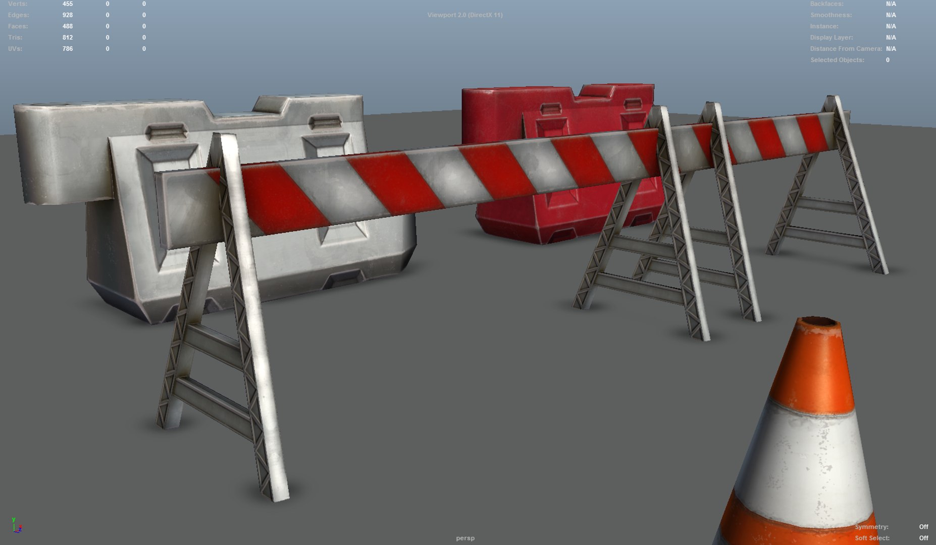 City Street Objects 3d Max