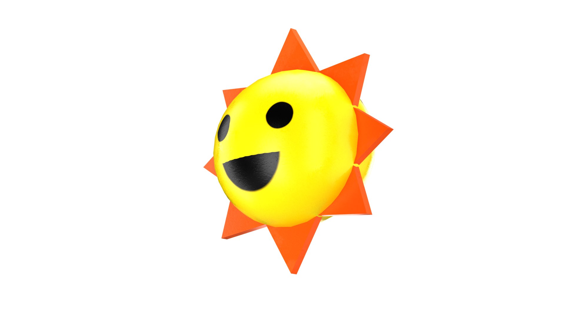 3D Model SPRUNKI Mr Sun - TurboSquid 2324192
