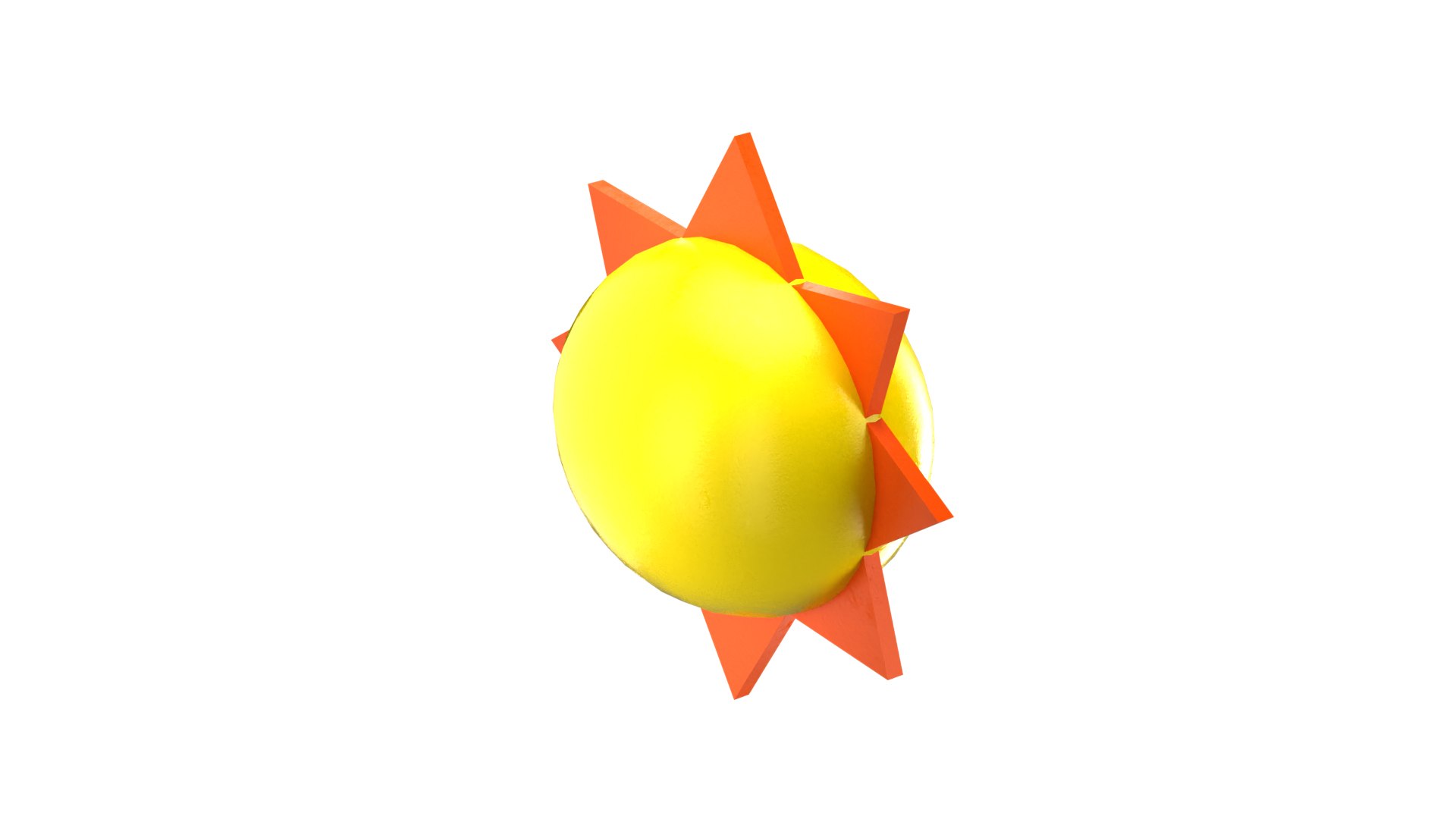 3D Model SPRUNKI Mr Sun - TurboSquid 2324192