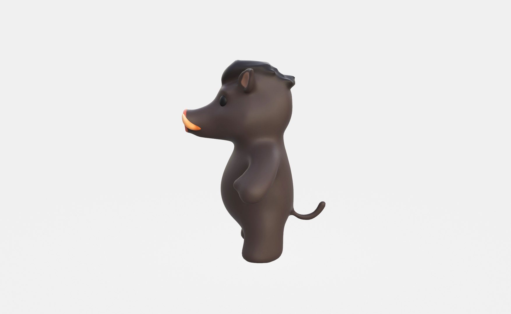 3D Little Animal Baby - Wild Boar Cute - Animated Model - TurboSquid ...