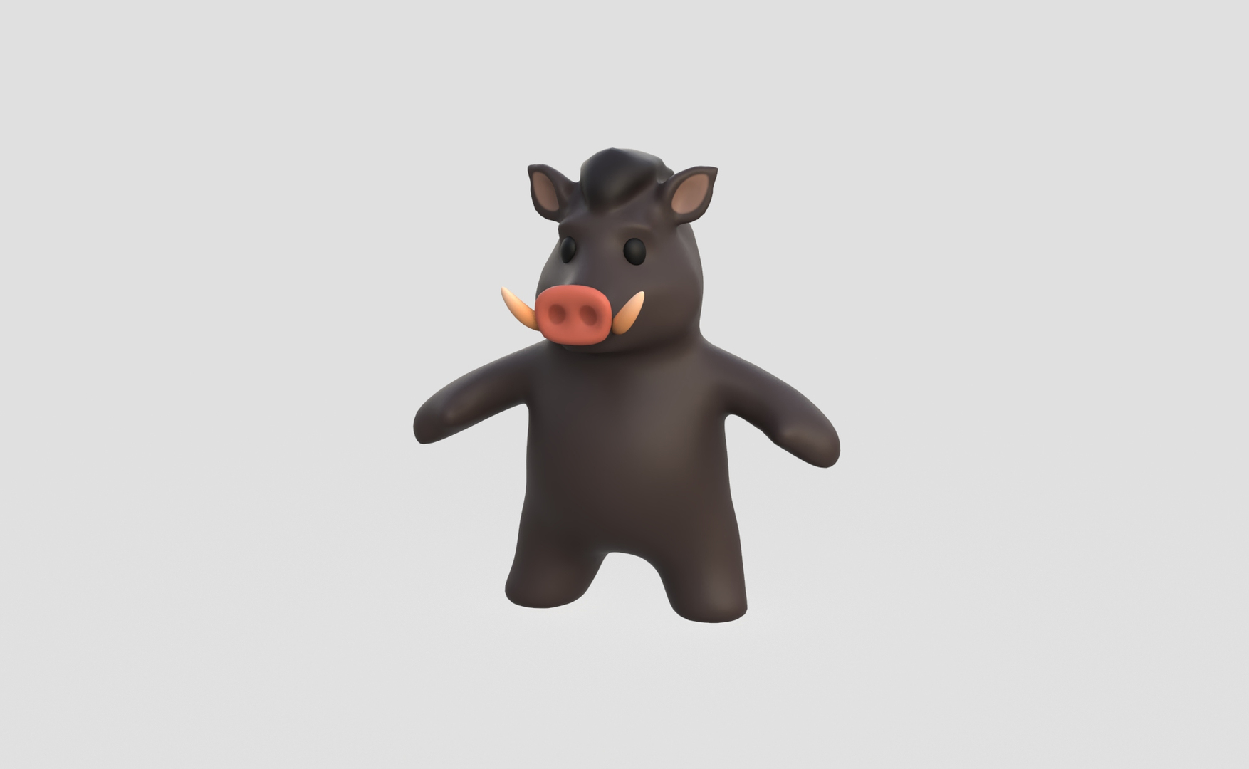 3D Little Animal Baby - Wild Boar Cute - Animated Model - TurboSquid ...