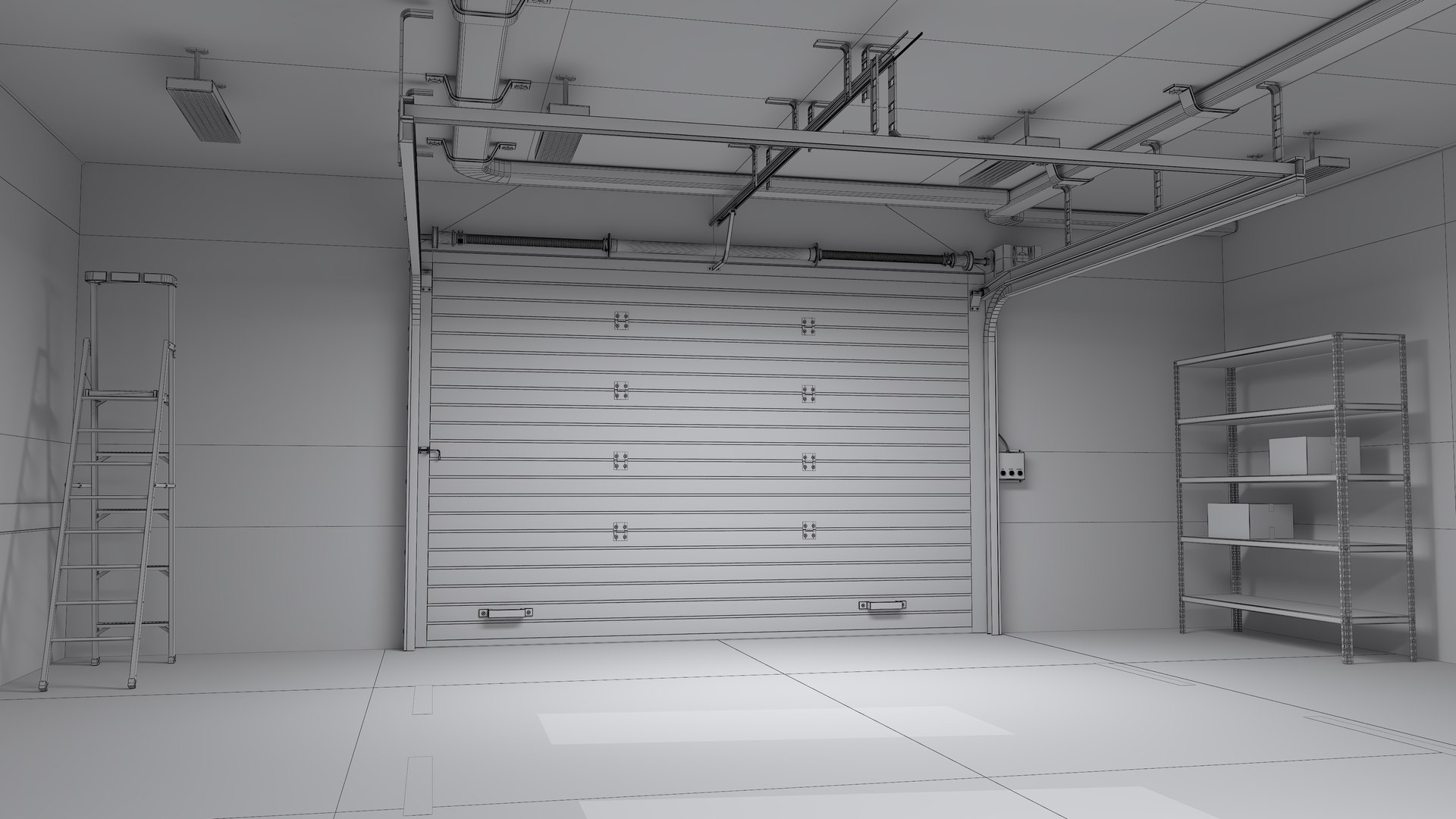 3D Home Garage - TurboSquid 2290533