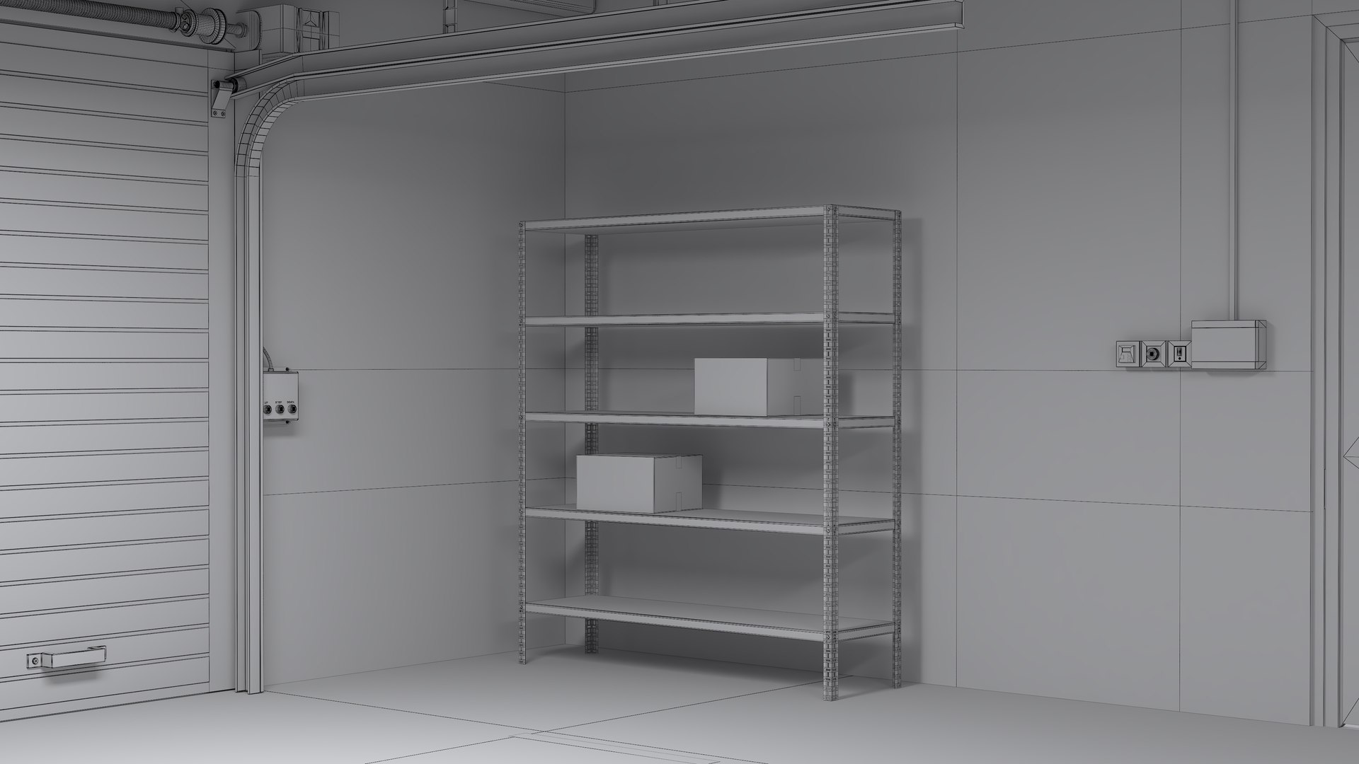 3D Home Garage - TurboSquid 2290533