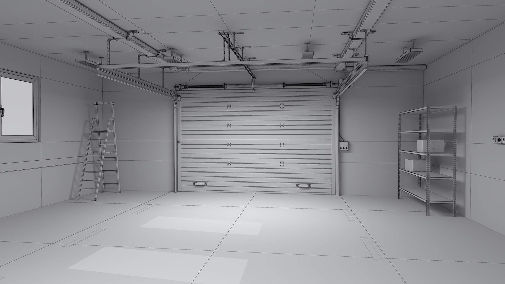 3D Home Garage - TurboSquid 2290533
