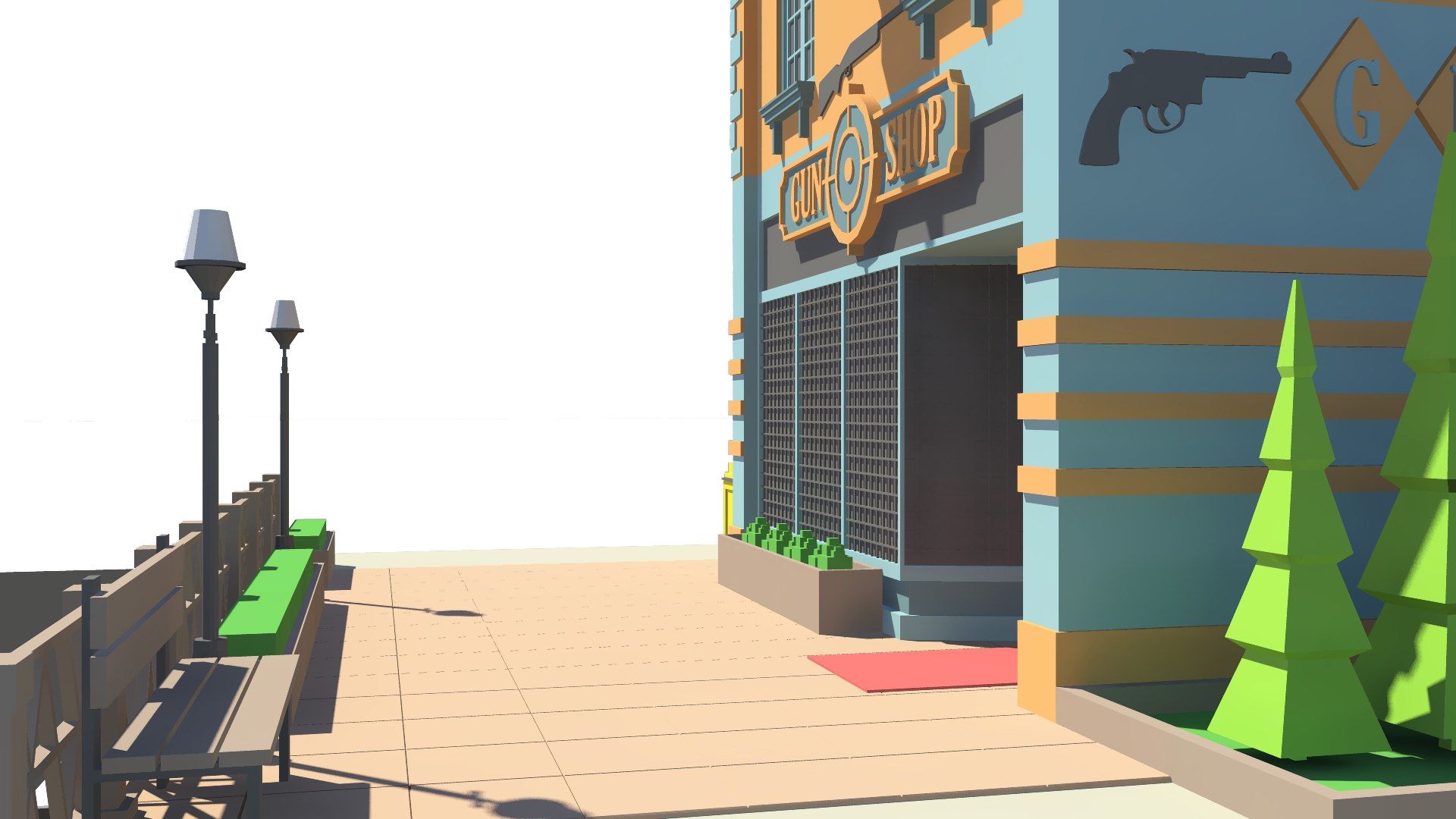 Shop Gun 3D Model - TurboSquid 1383556