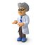 3d Cartoon Scientist Rigged Model