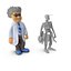 3d Cartoon Scientist Rigged Model