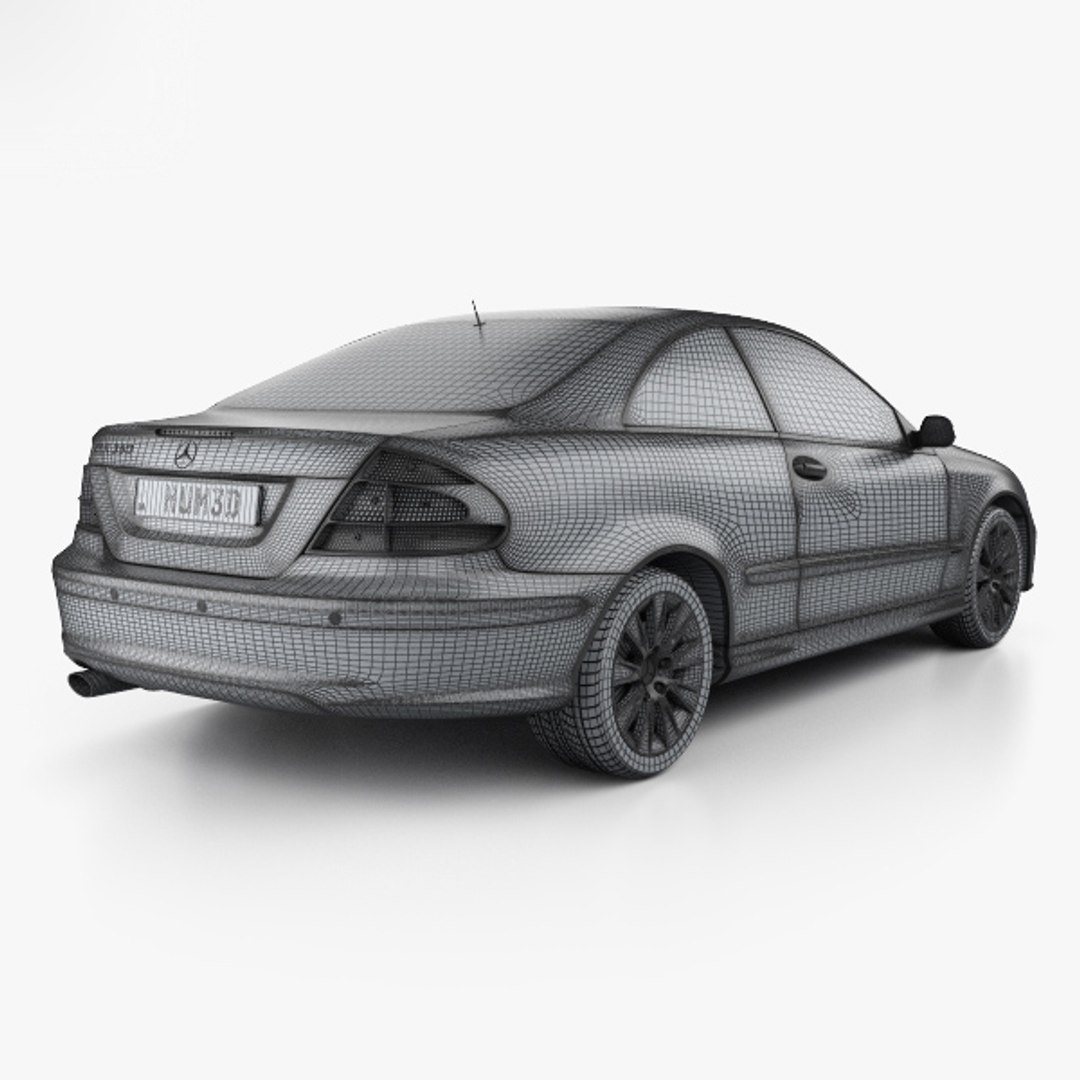 Mercedes-benz Clk-class Mercedes 3D - TurboSquid 1345490