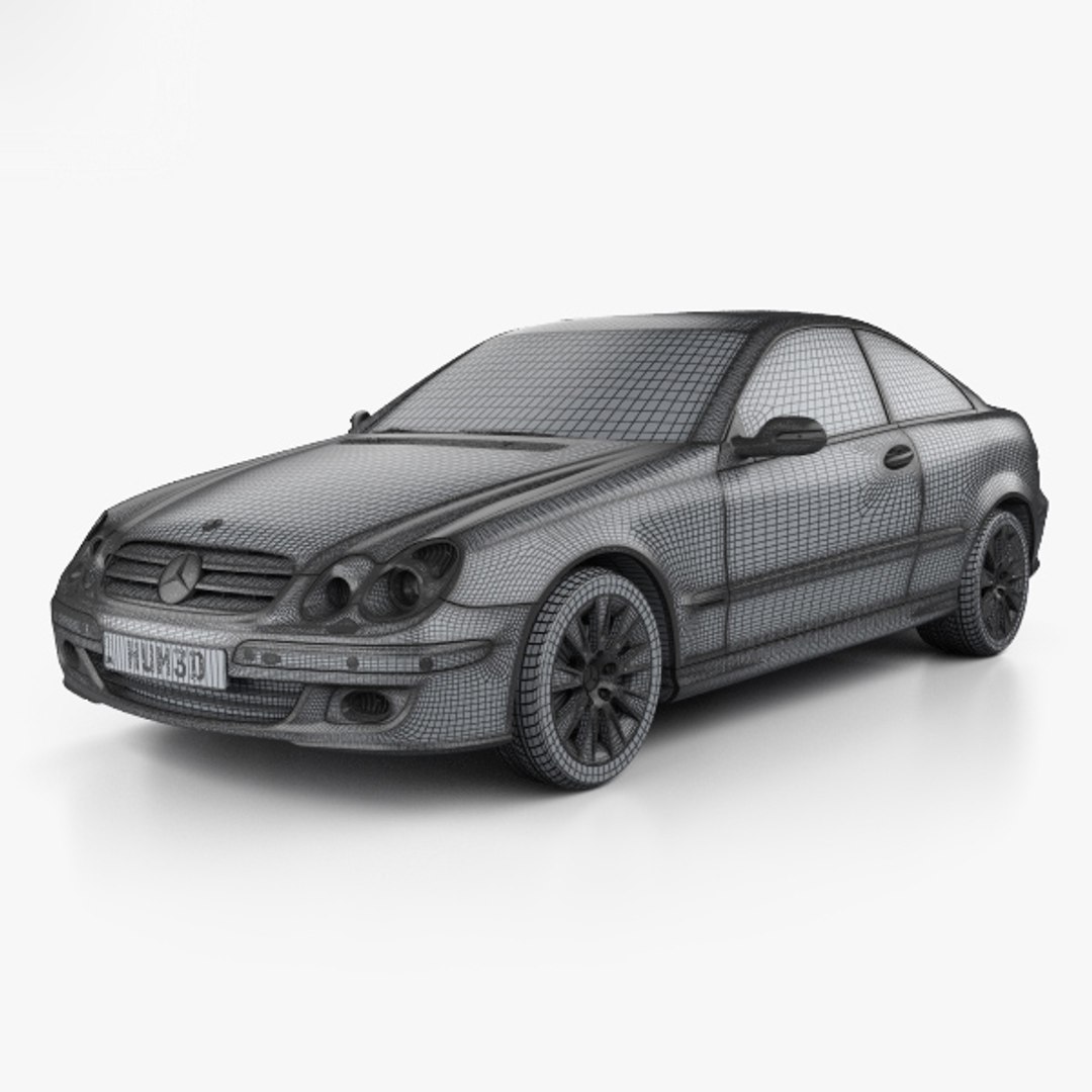 Mercedes-benz Clk-class Mercedes 3D - TurboSquid 1345490