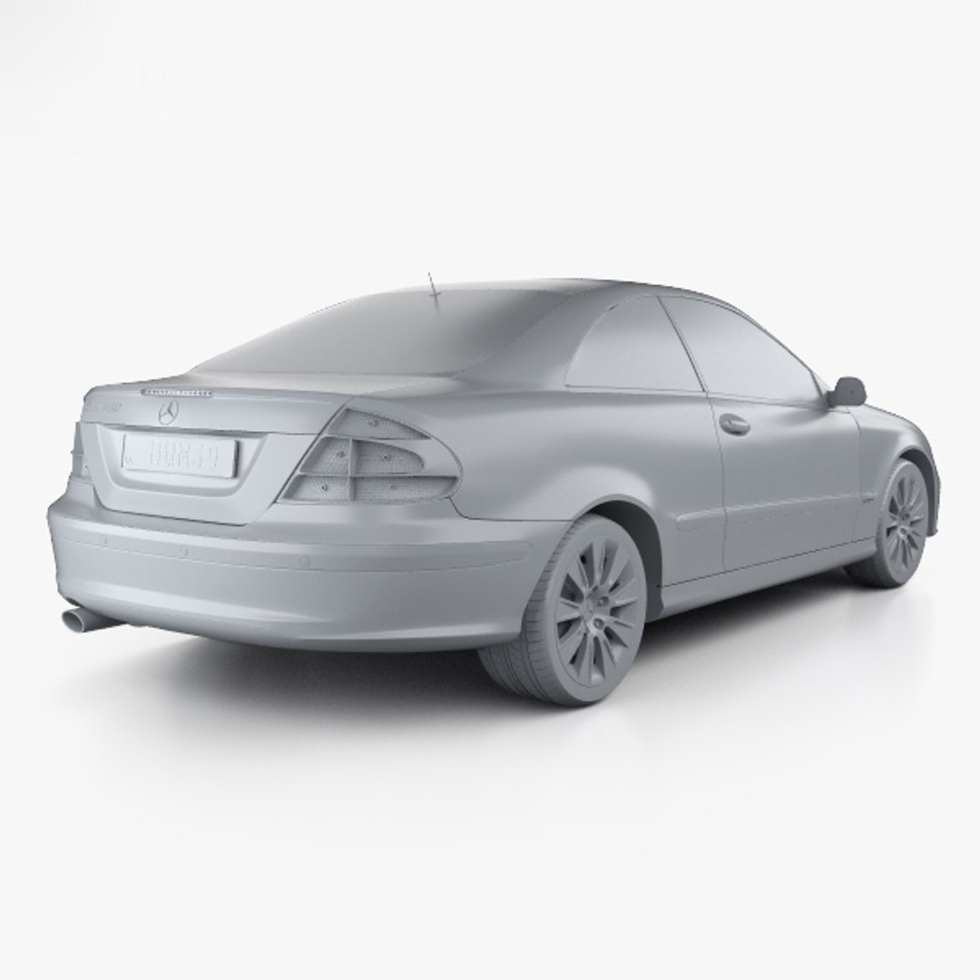 Mercedes-benz Clk-class Mercedes 3D - TurboSquid 1345490