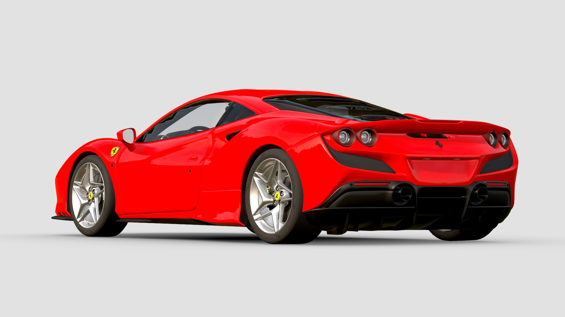 Ferrari F8 Tributo Model - TurboSquid 2392836
