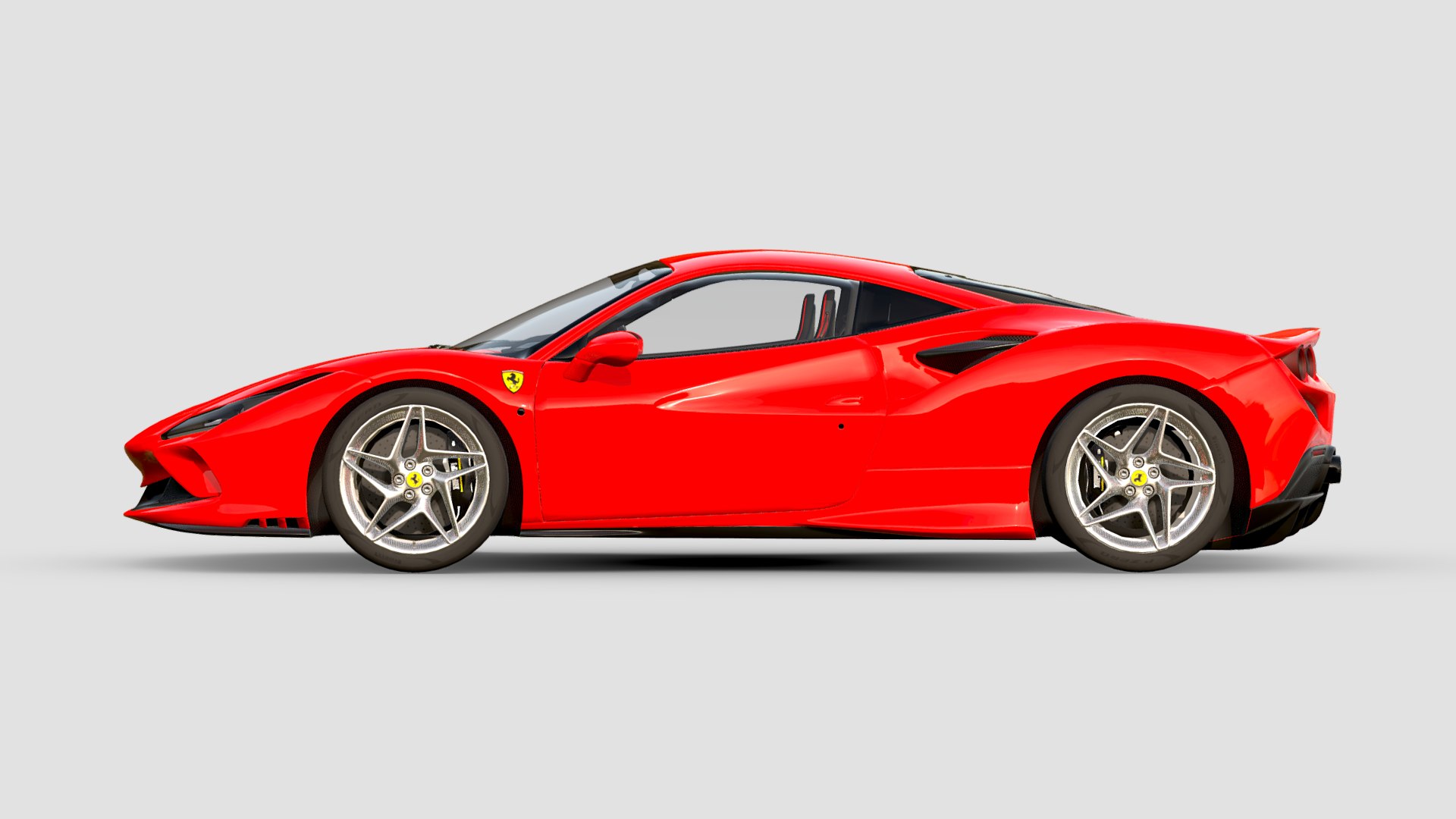 Ferrari F8 Tributo Model - TurboSquid 2392836