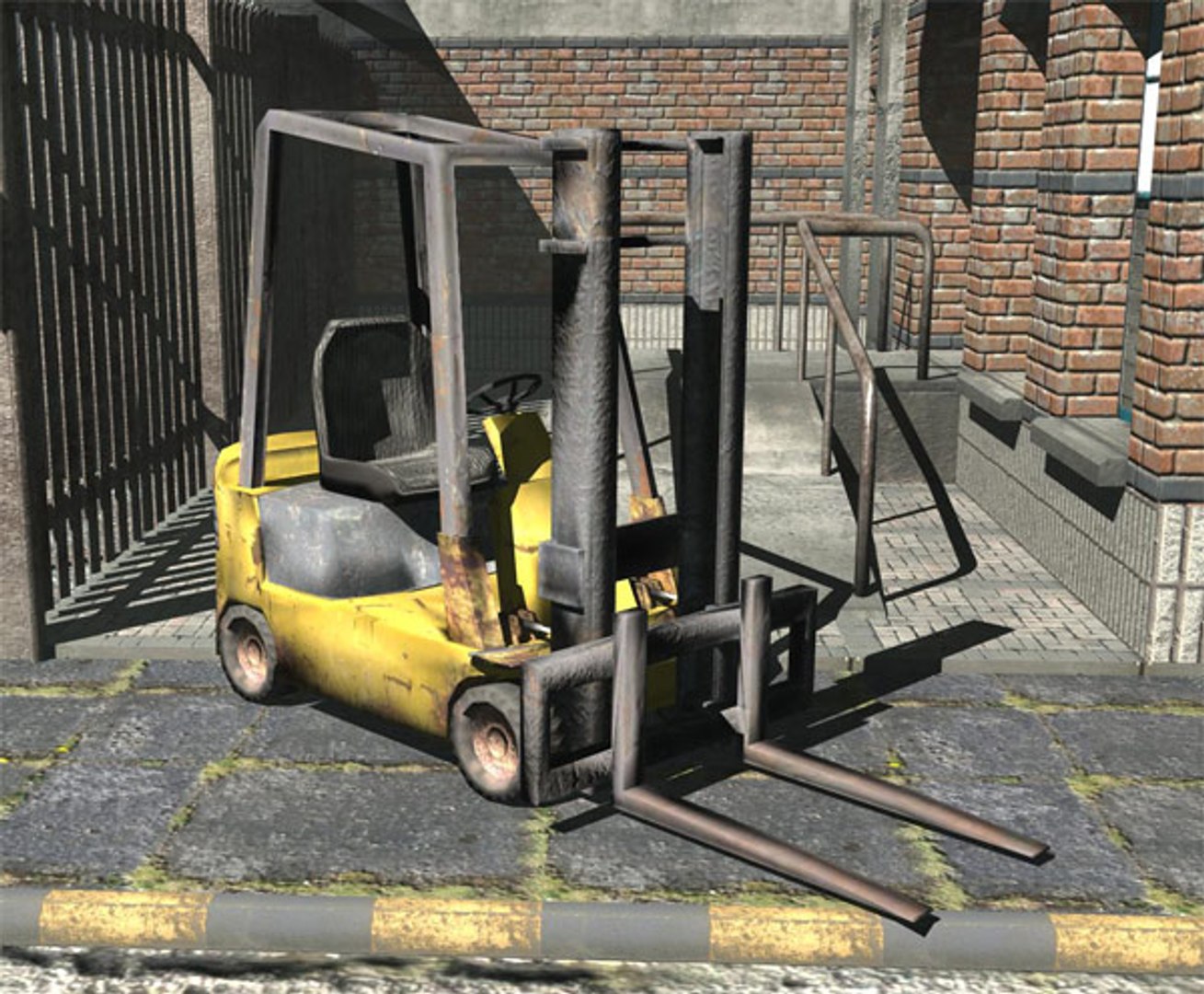 3d forklift games static