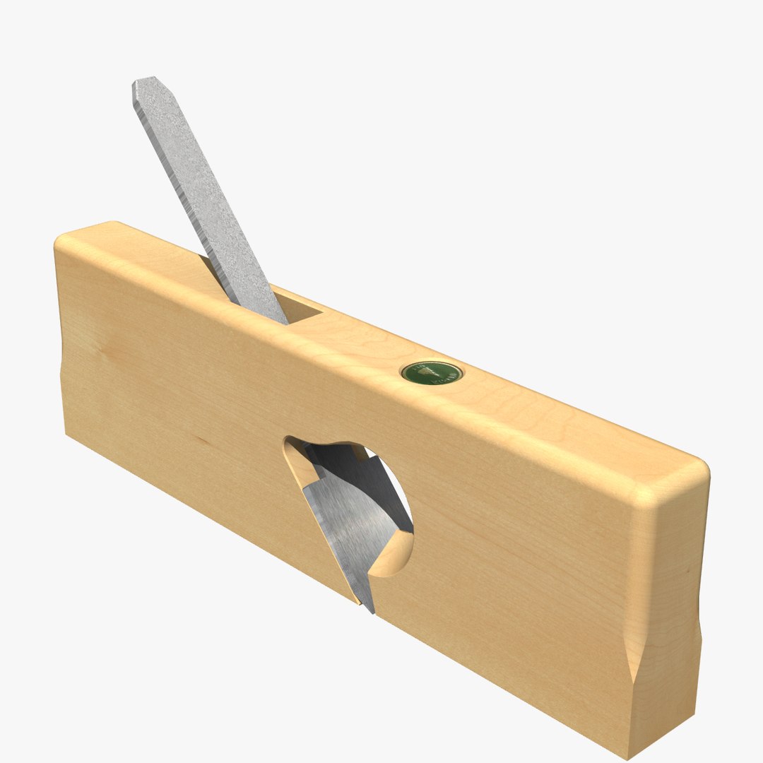 Rabbet Plane 3d 3ds
