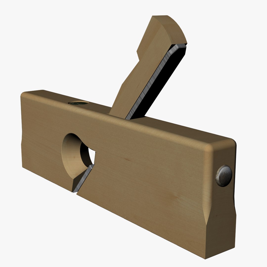 Rabbet Plane 3d 3ds