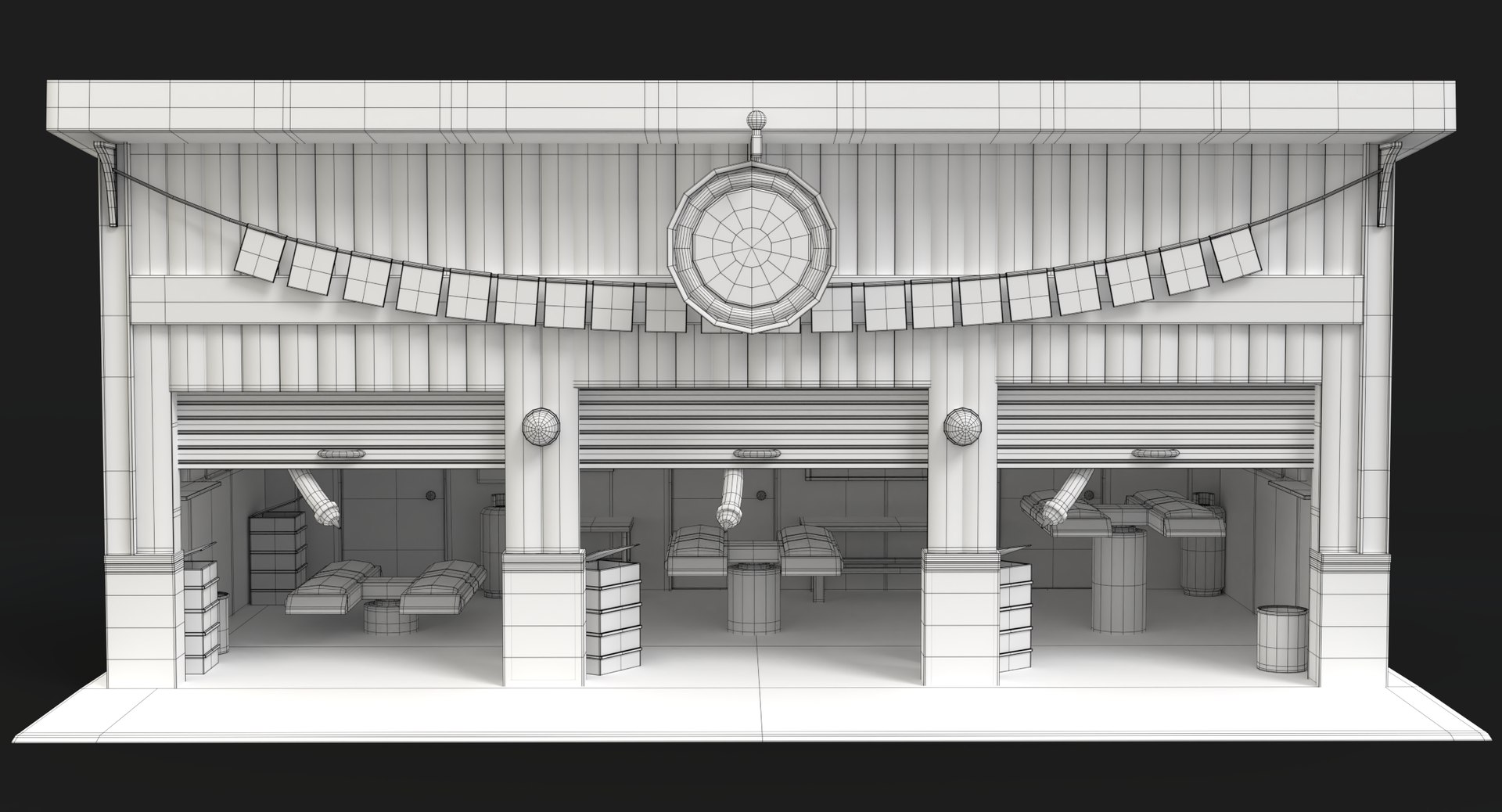 3D Pit Stop Model - TurboSquid 1316321