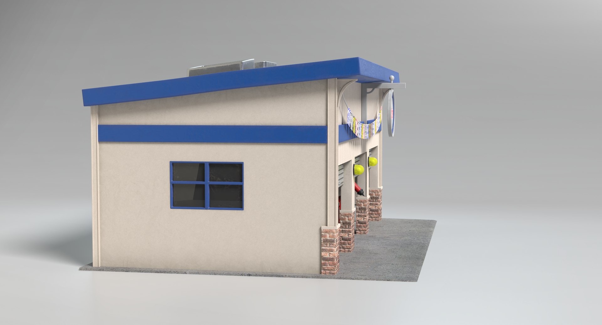 3D Pit Stop Model - TurboSquid 1316321