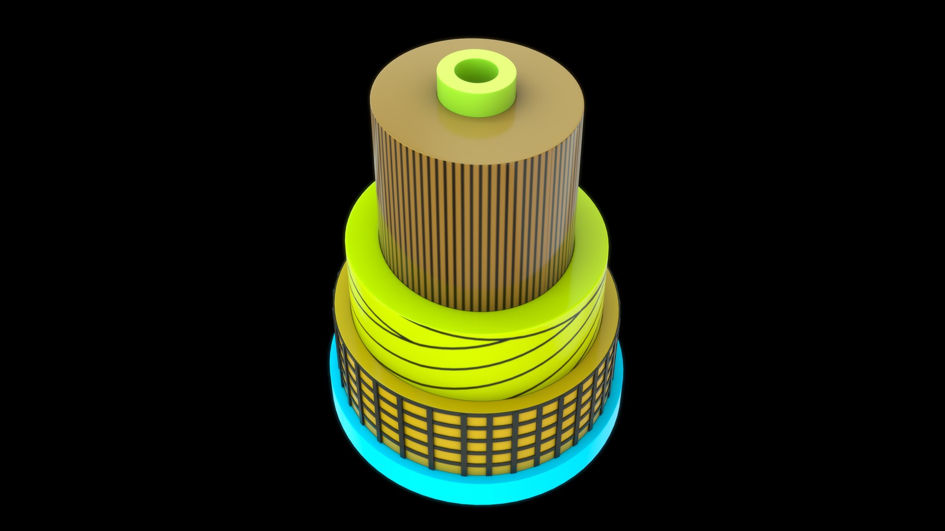 3D Model Polysaccharide In Cell Wall - TurboSquid 2197323