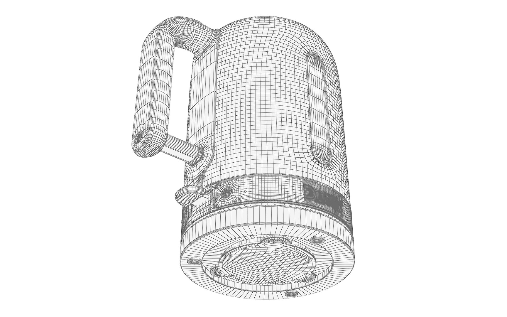 Dualit Classic Kettle 3D Model - TurboSquid 2151516