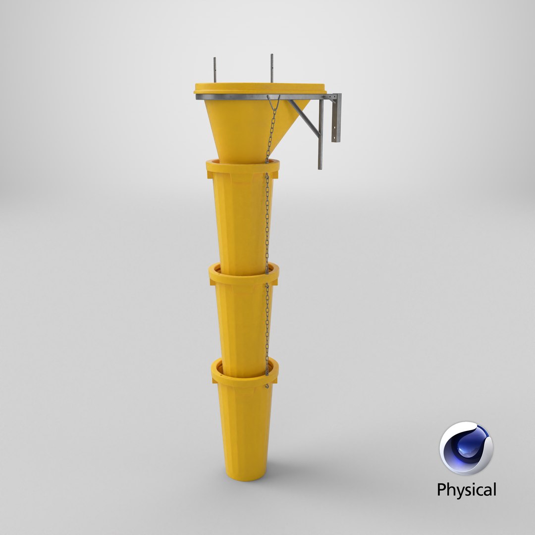Construction Chute 3D Model - TurboSquid 2425961