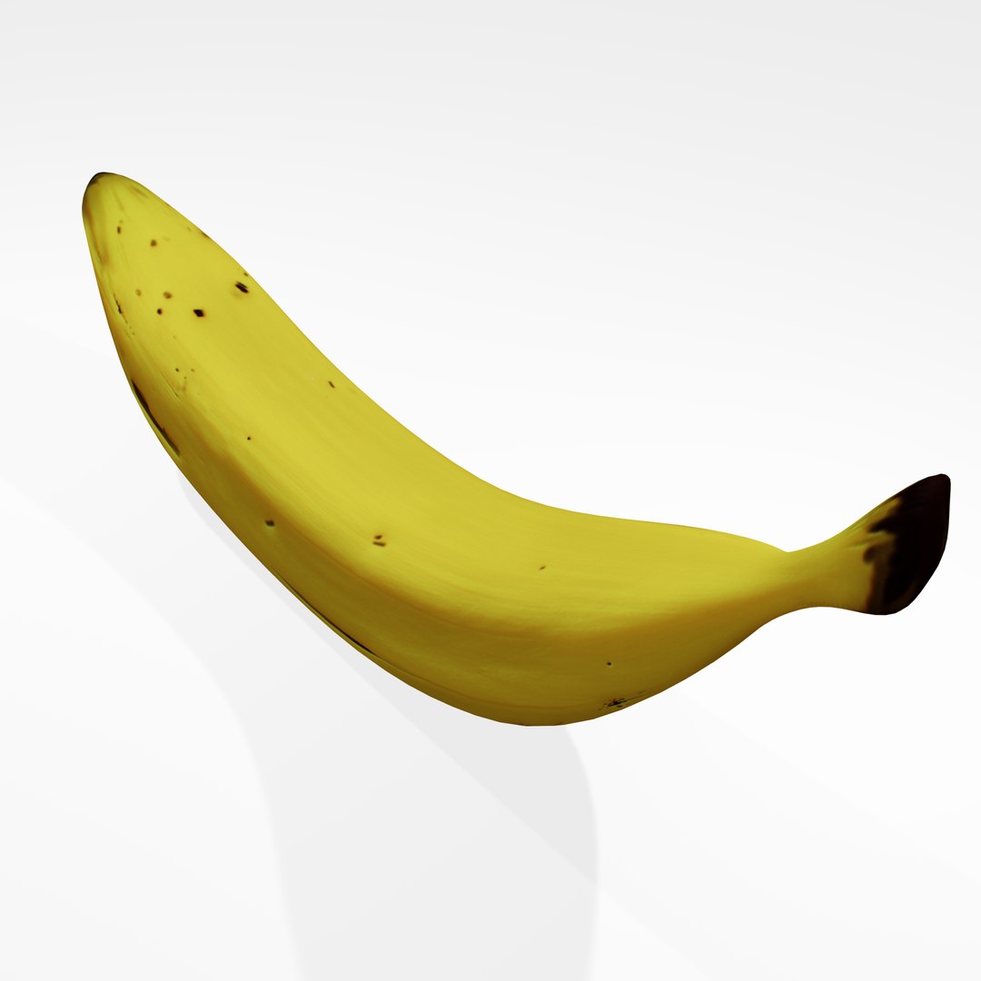 3D Banana Object - TurboSquid 1628793