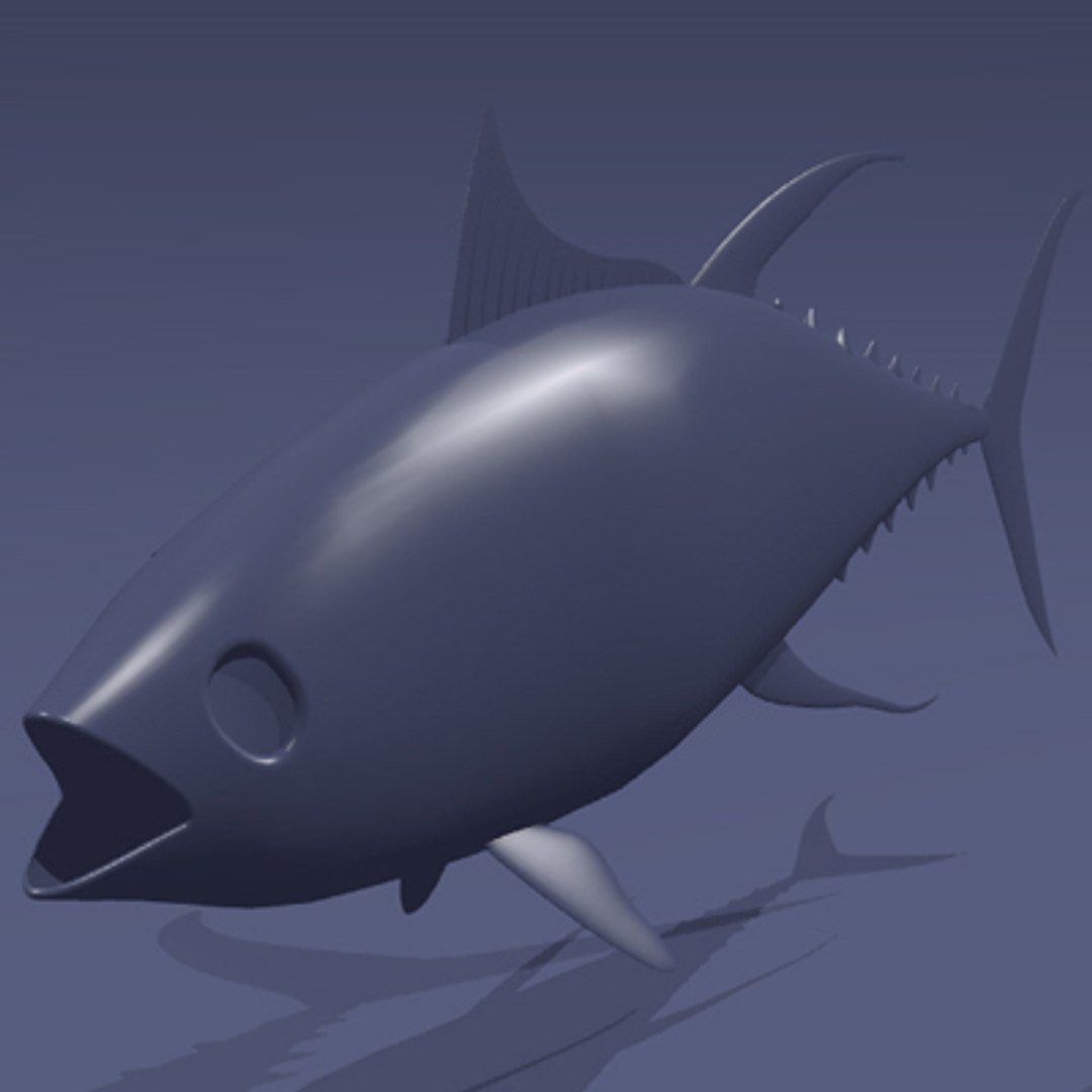 3d Tuna Fishing Model
