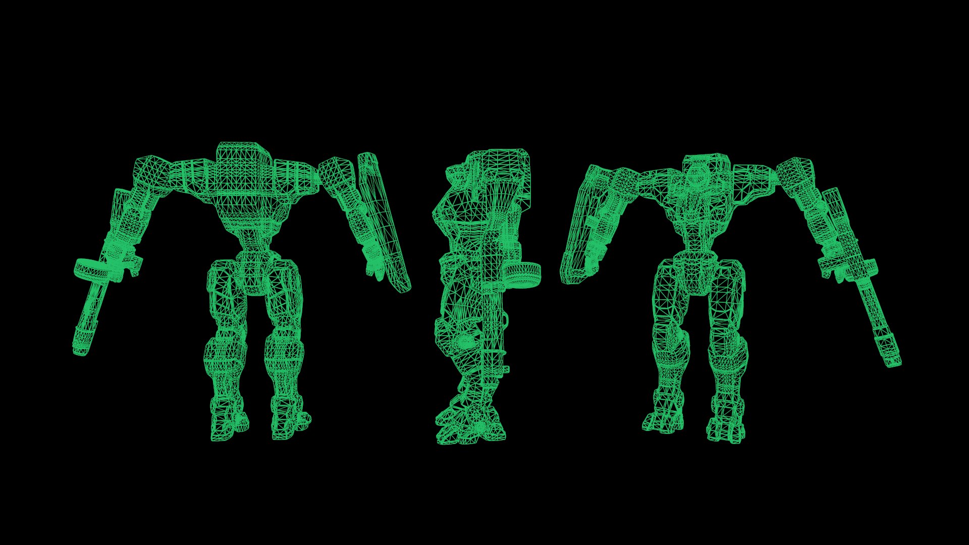 3D Mech Tank Model - TurboSquid 2433001