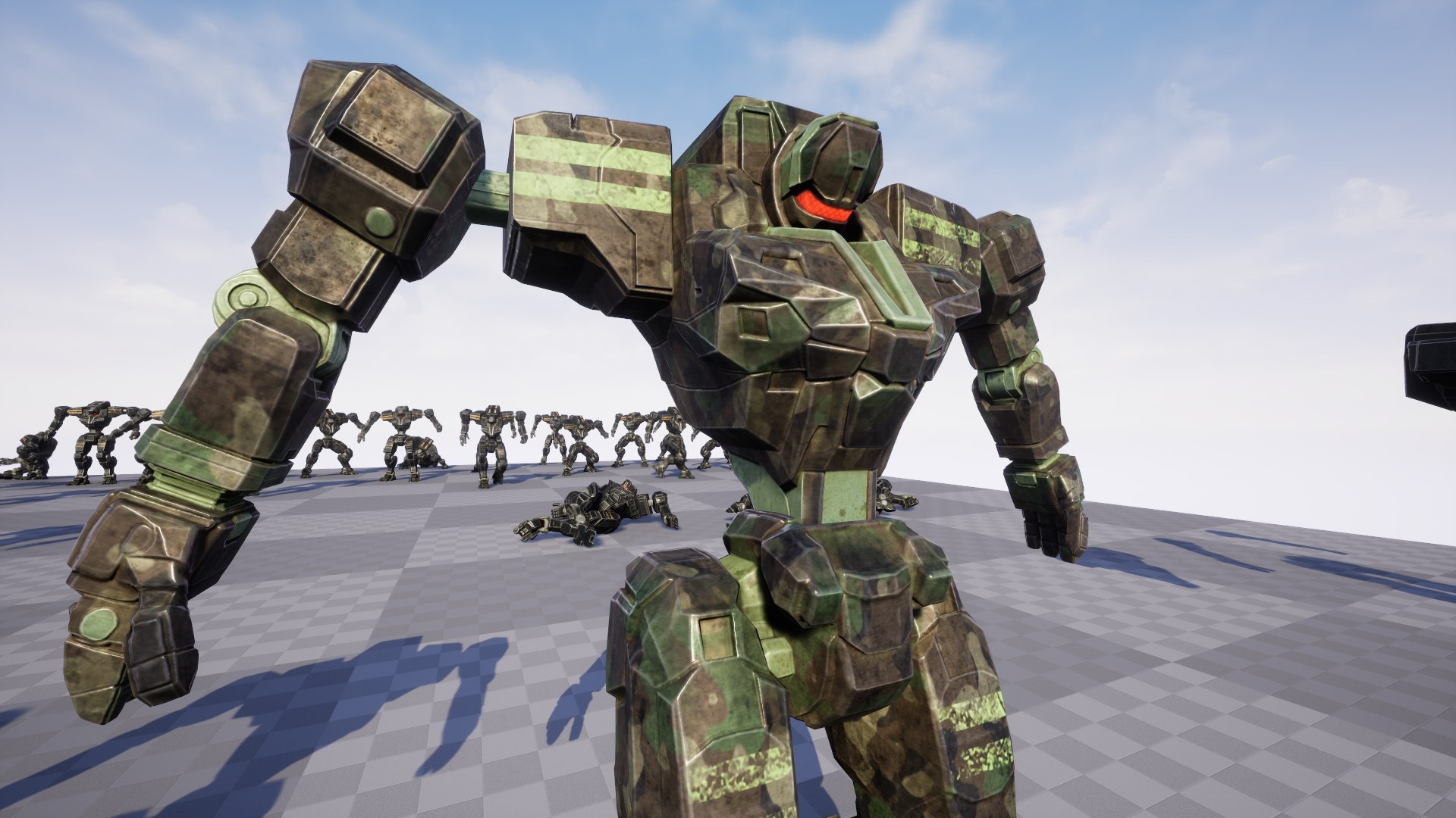 3D Mech Tank Model - TurboSquid 2433001