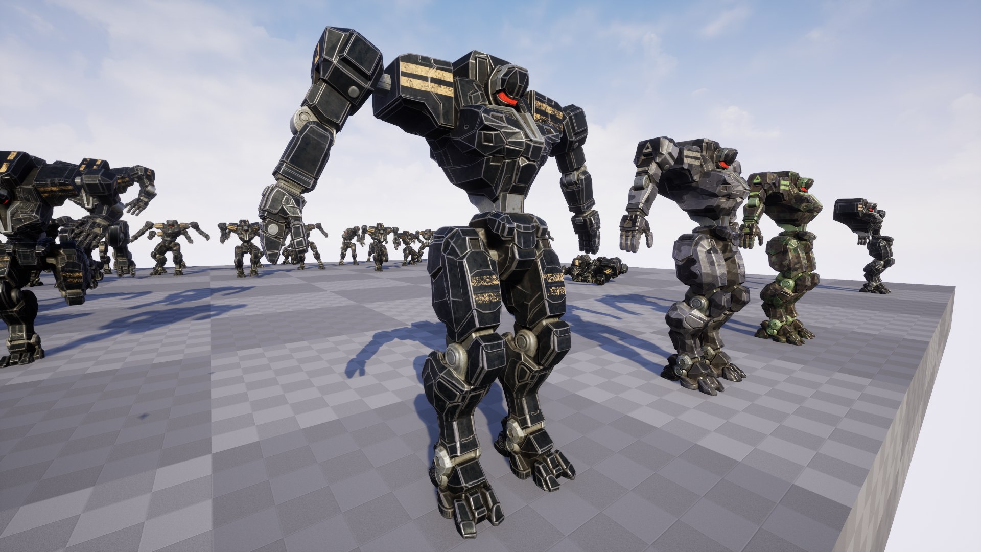 3D Mech Tank Model - TurboSquid 2433001