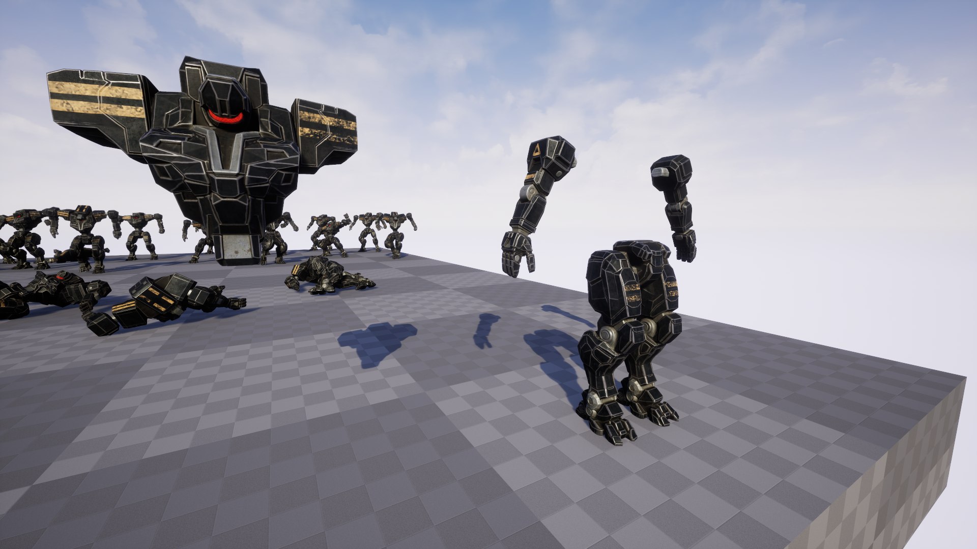 3D Mech Tank Model - TurboSquid 2433001