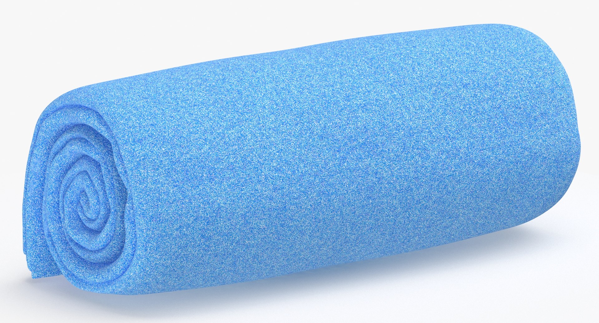 Prop 21 Rolled Towels Blue Single 3D Model - TurboSquid 2146792