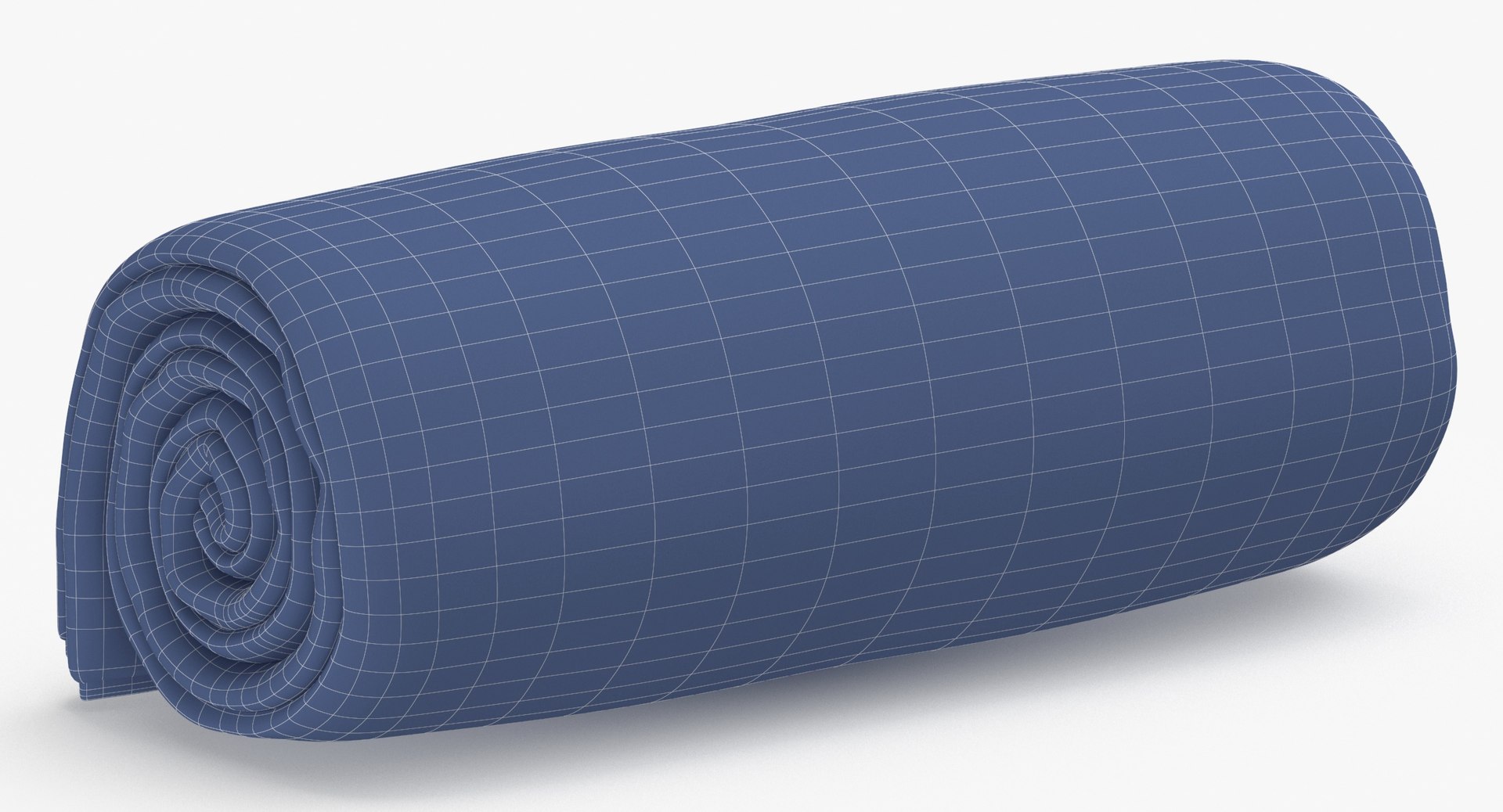 Prop 21 Rolled Towels Blue Single 3D Model - TurboSquid 2146792