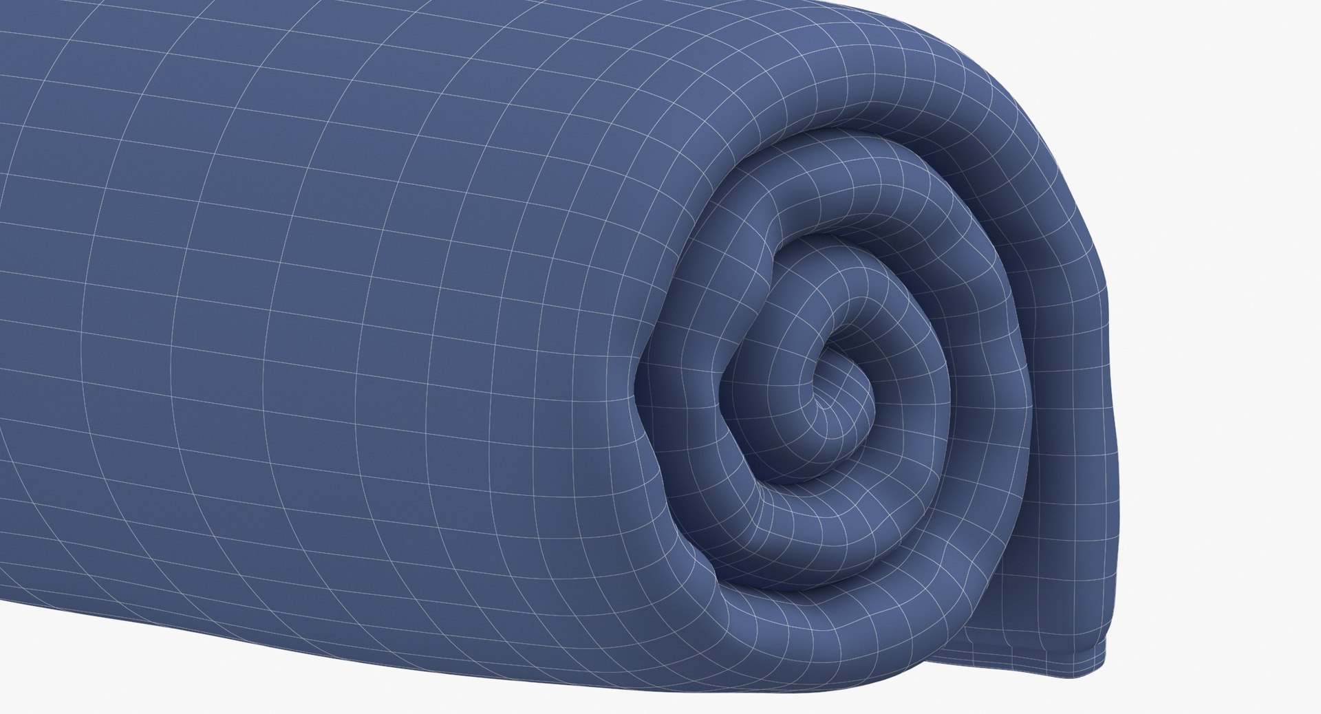 Prop 21 Rolled Towels Blue Single 3D Model - TurboSquid 2146792