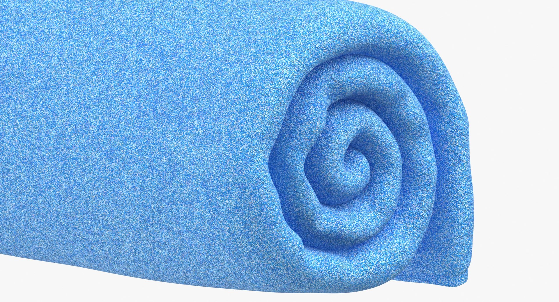 Prop 21 Rolled Towels Blue Single 3D Model - TurboSquid 2146792