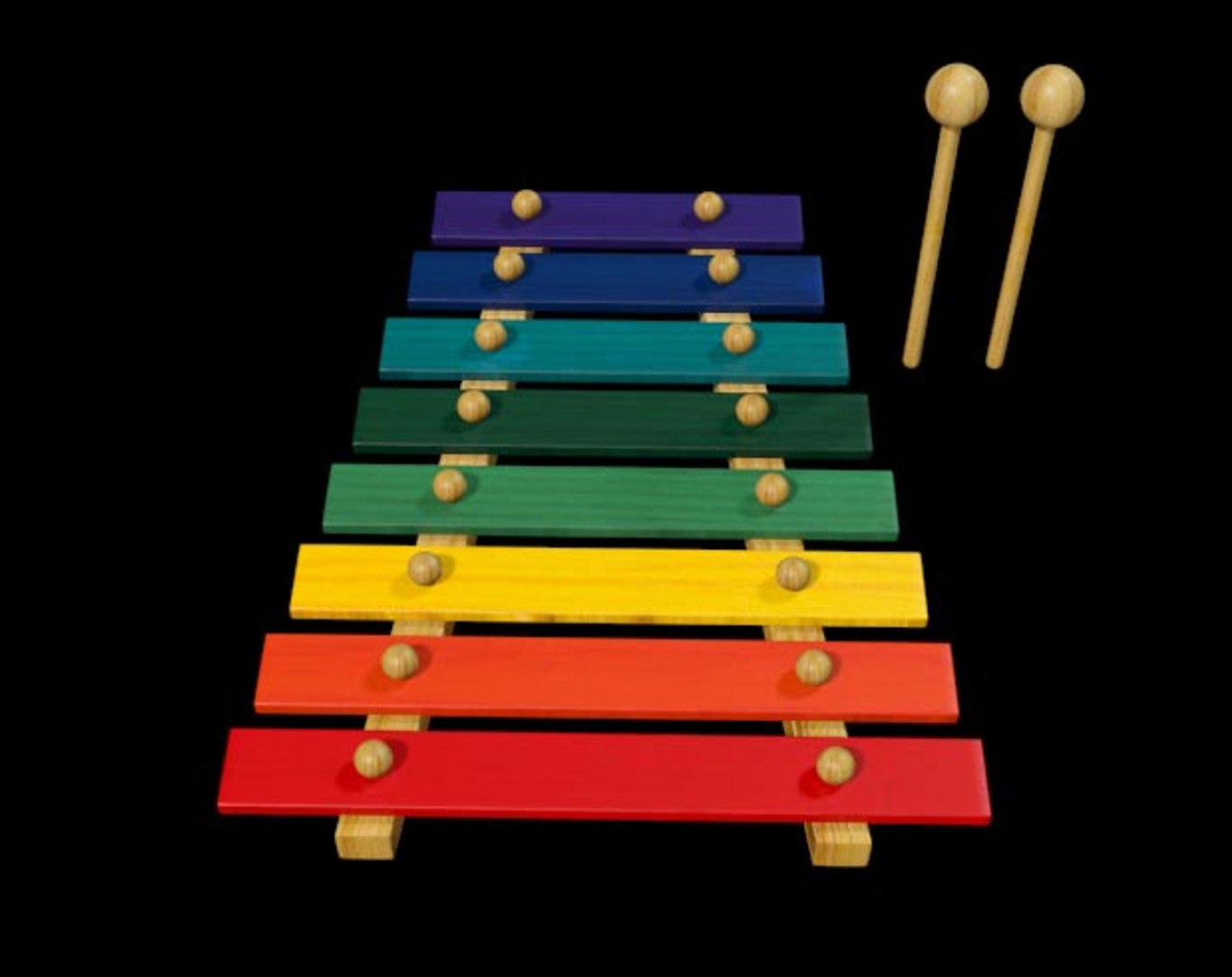 3d xylophone