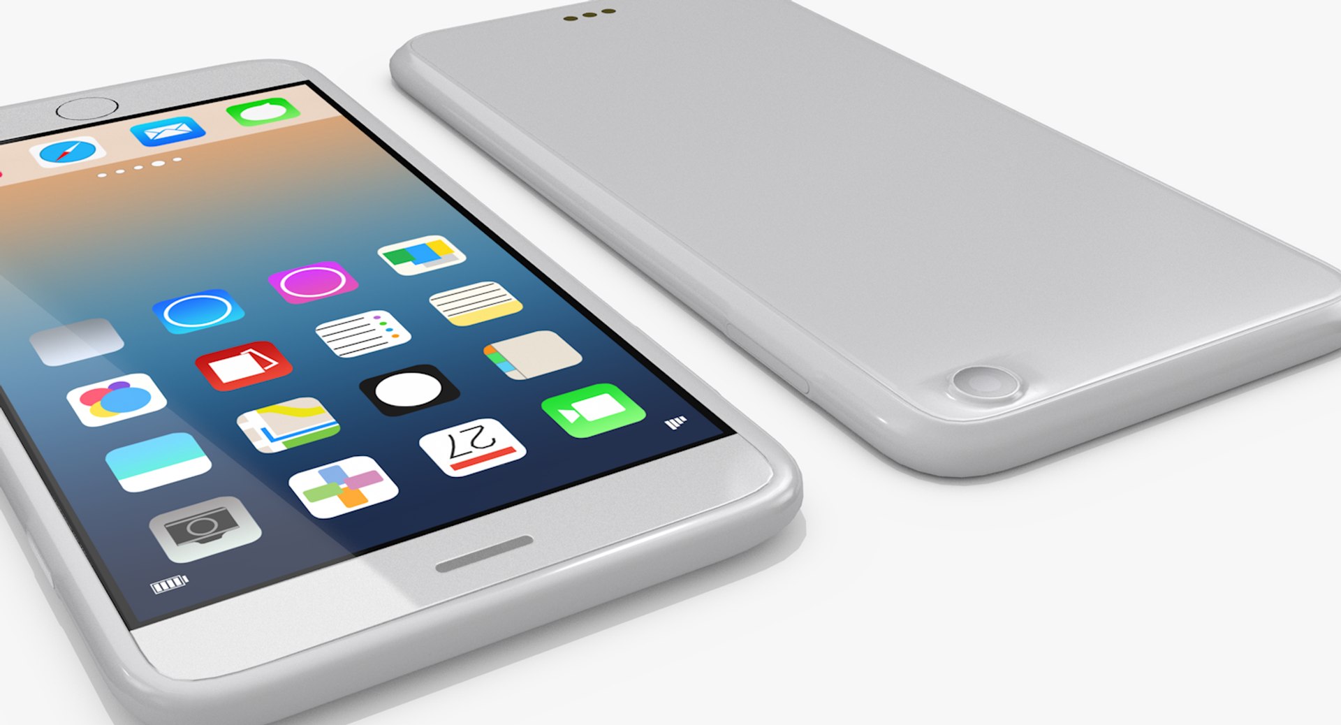 3d Model Of Mobile Phone