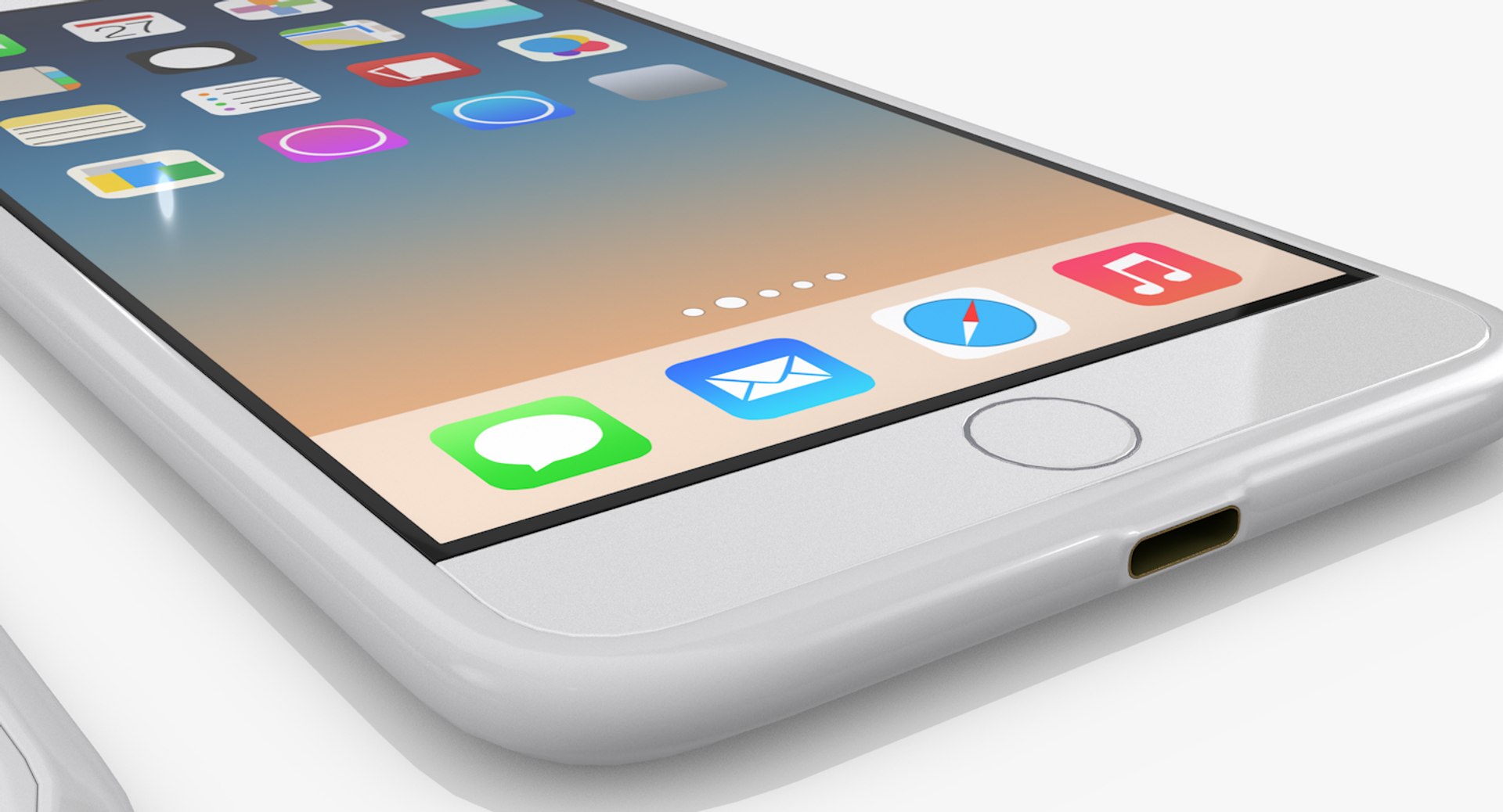 3d Model Of Mobile Phone