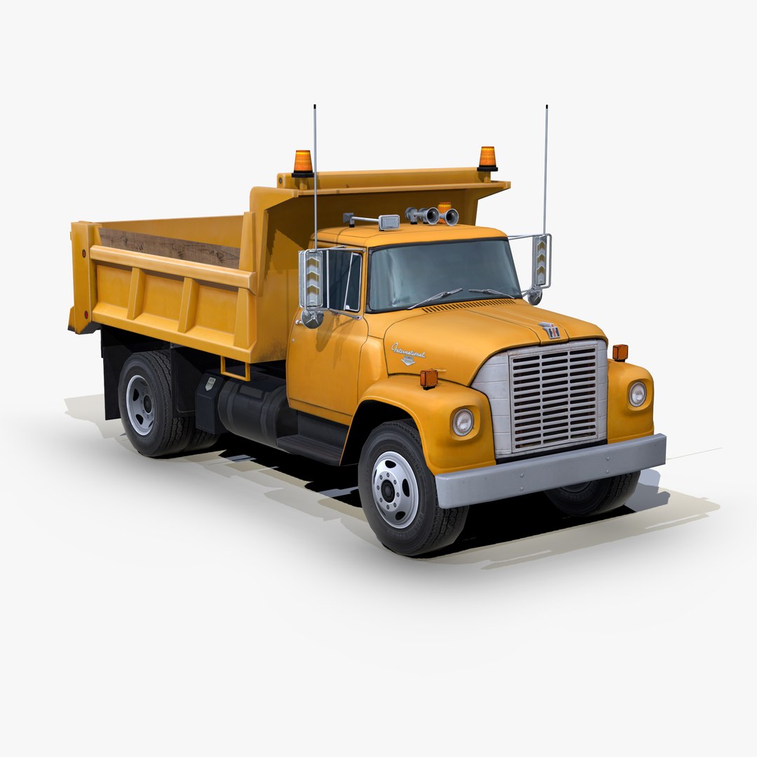 International Loadstar 1700 1968 Dump Truck S05 3D - TurboSquid 1955067