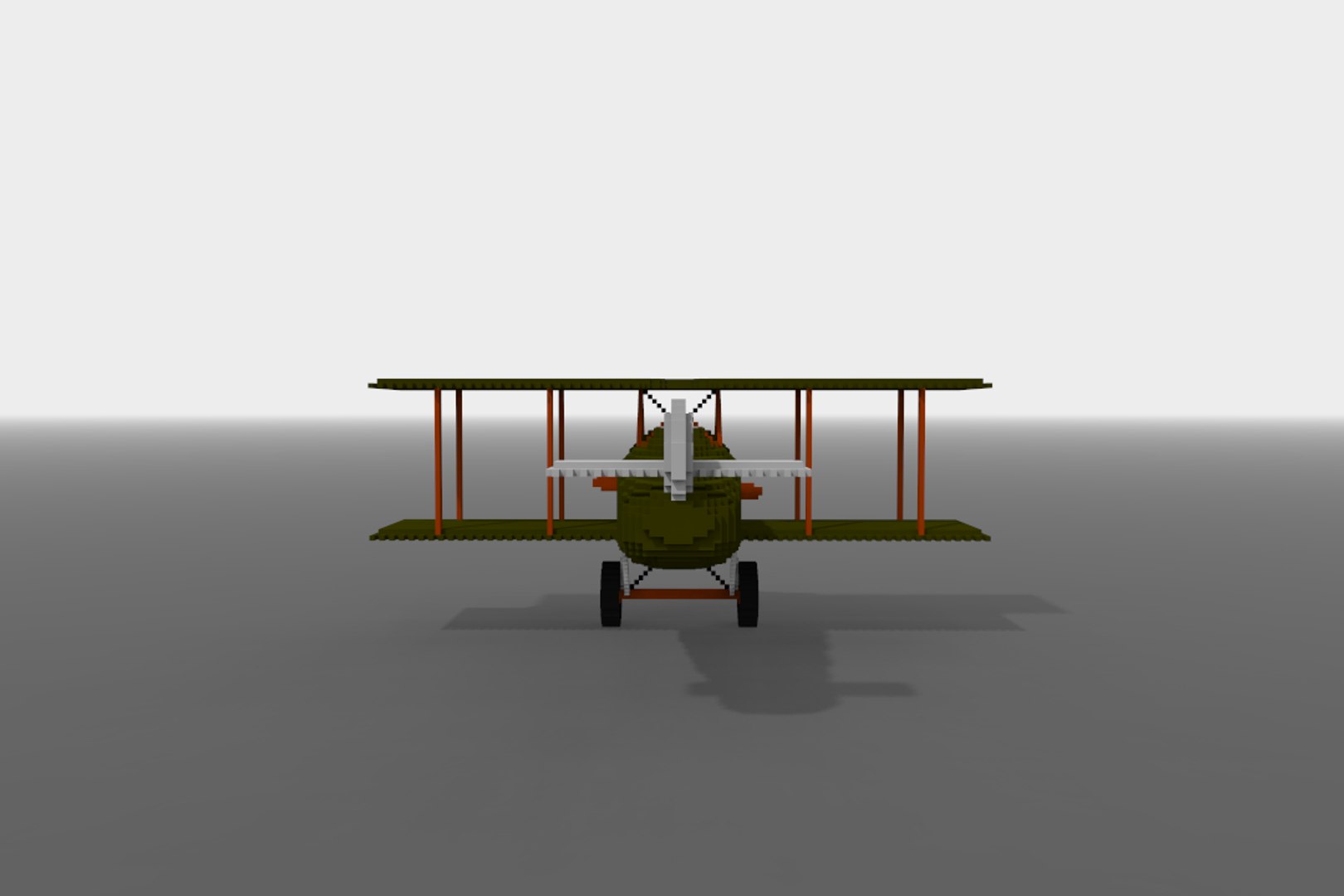 3D Model Voxel Airplane - TurboSquid 1257982
