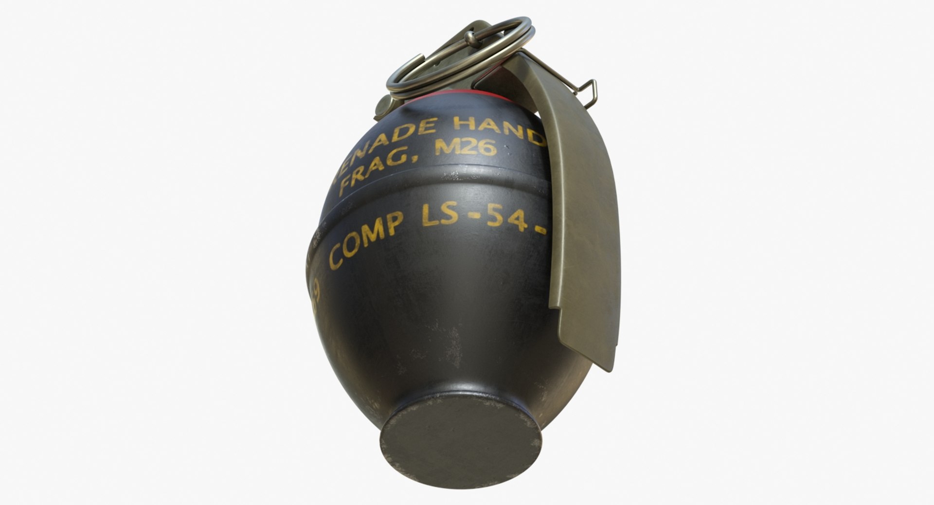 Realistic M-26 02 Model - TurboSquid 1250892