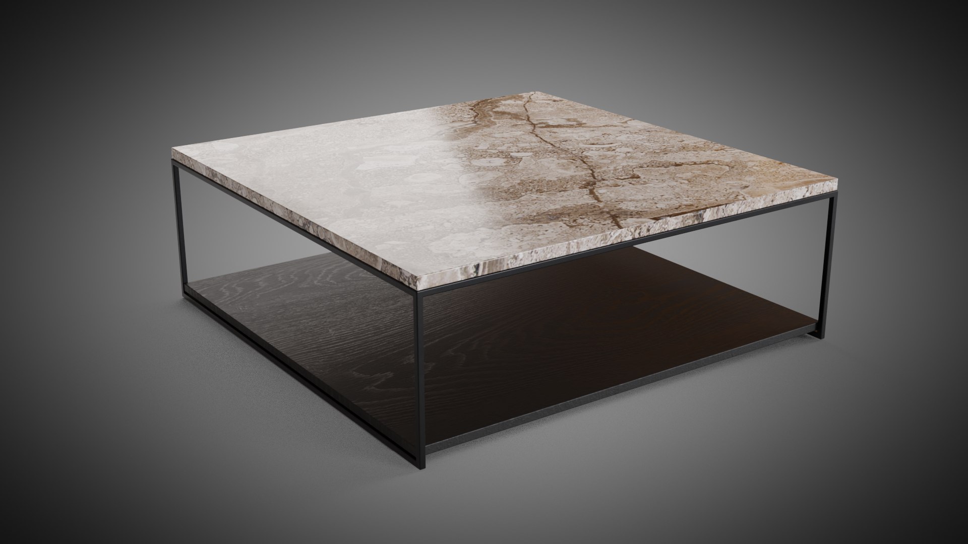 Liam Square Coffee Table by Minotti 3D - TurboSquid 1742891