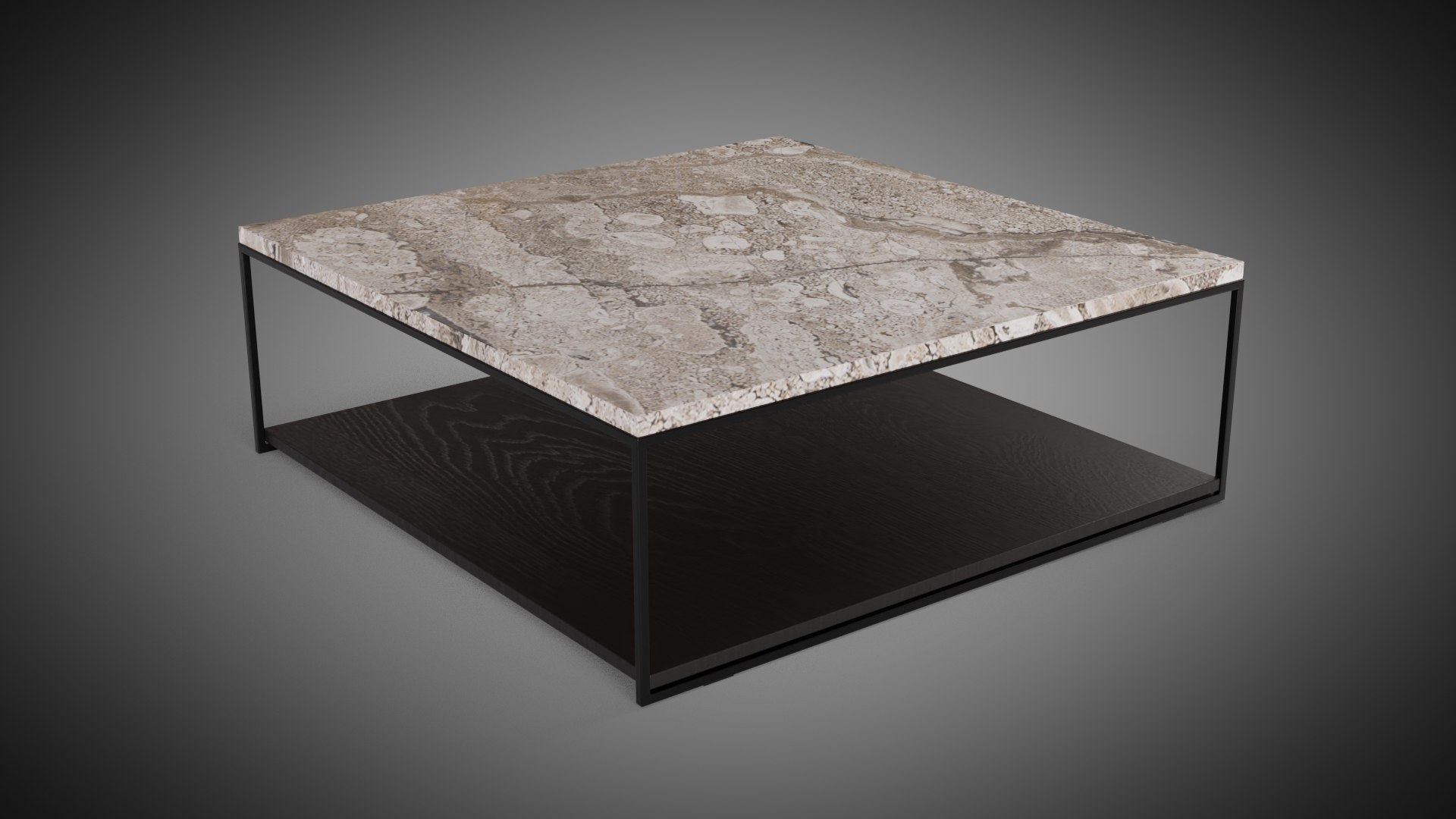 Liam Square Coffee Table By Minotti 3D - TurboSquid 1742891
