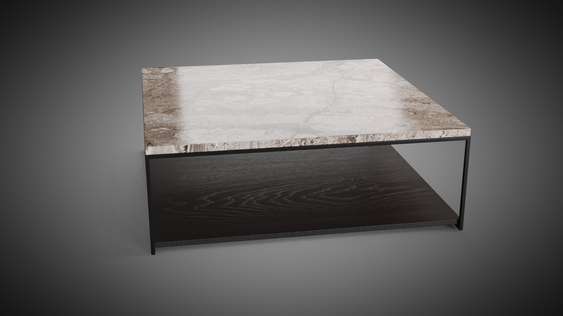 Liam Square Coffee Table By Minotti 3D - TurboSquid 1742891