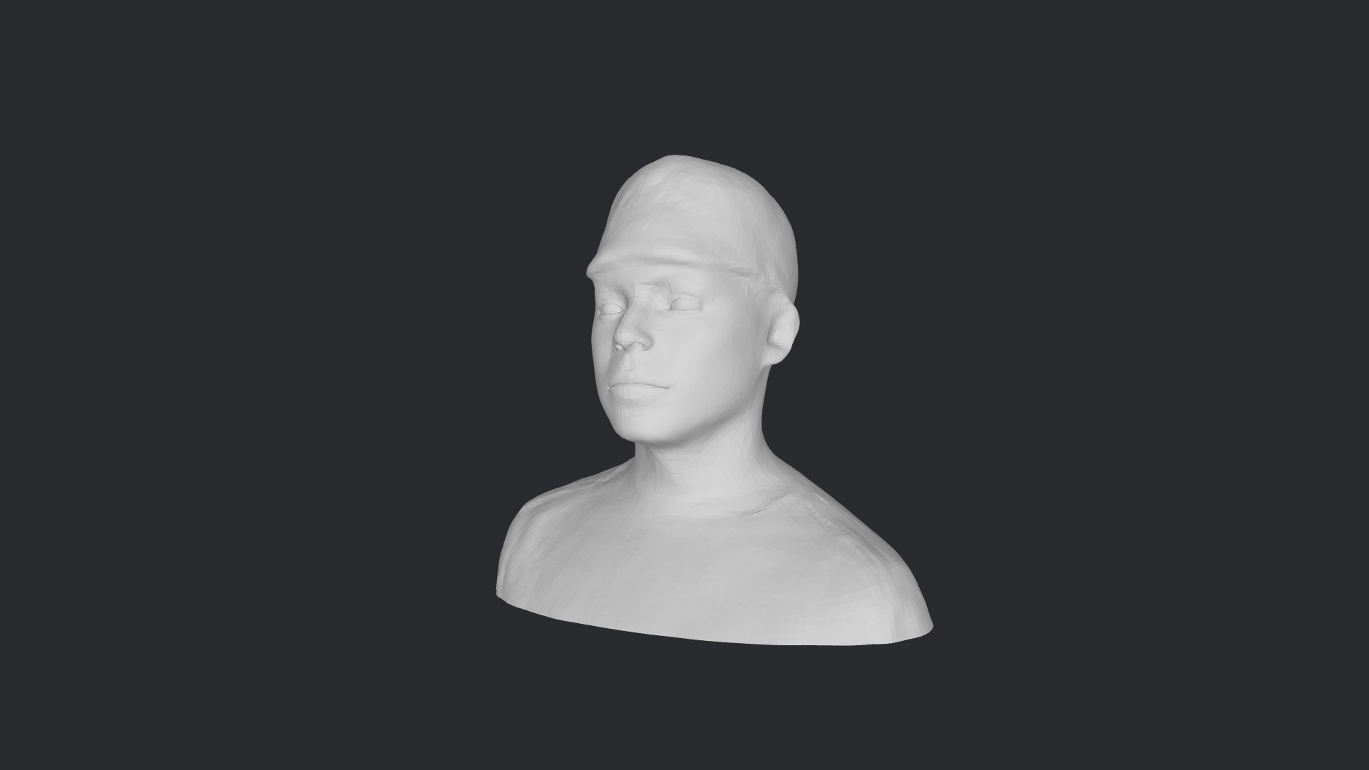 3D Chance The Rapper- Realistic Bust Head Ready Model - TurboSquid 1820721