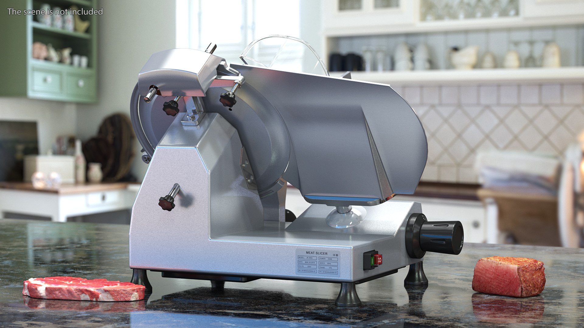 VEVOR Commercial Meat Slicer 3D Model - TurboSquid 1777343