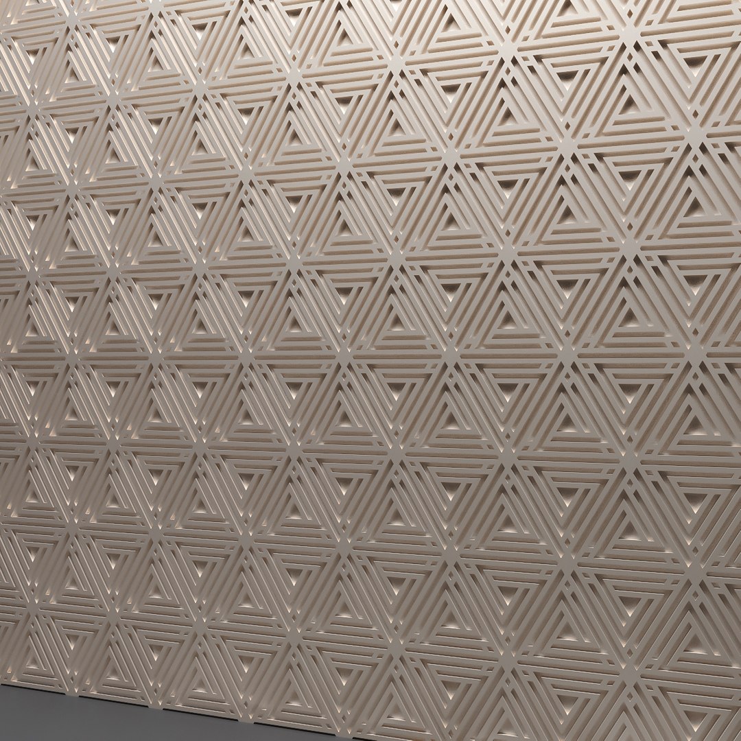 3D Model Decorative Gypsum Panel - TurboSquid 1534513