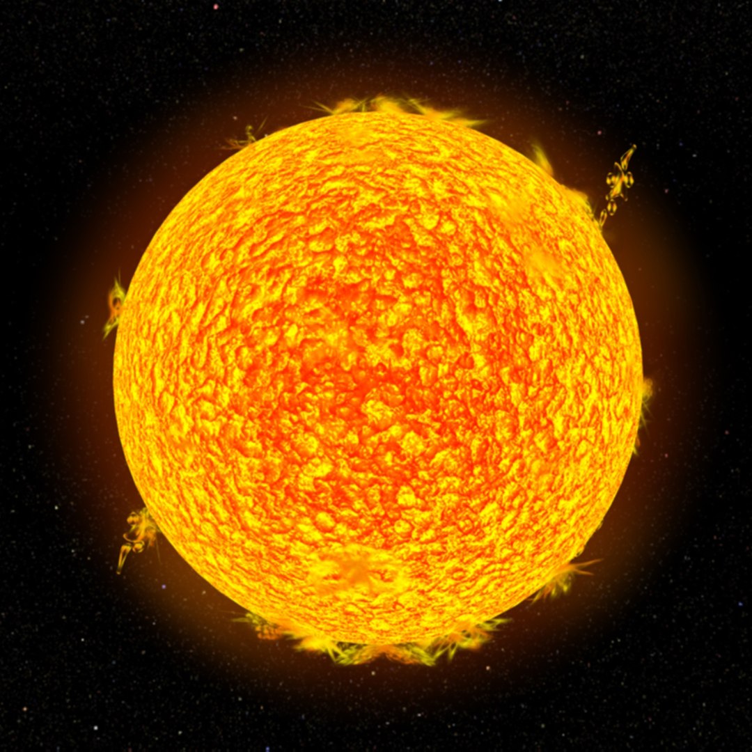 Sun 3D model - TurboSquid 2071754