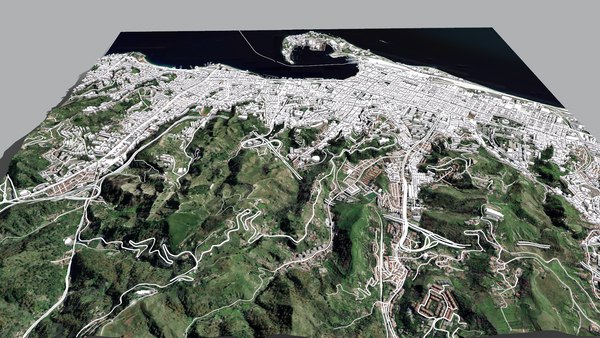 3D Cityscape Messina Italy model - TurboSquid 1983117